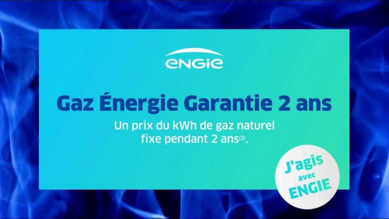 Engie Gaz Adjust "prix du gaz fixe pendant 2ans" - Publicité 0:20 - YouTube