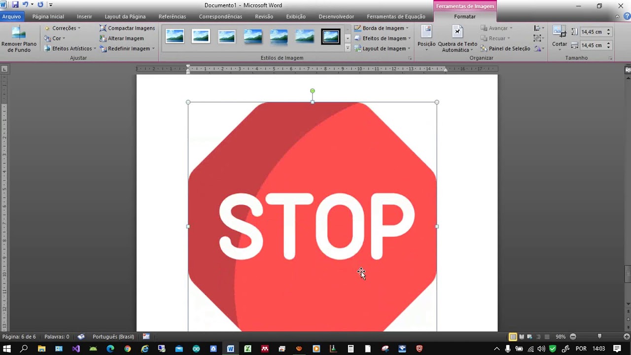 Inserir lista de figuras no Microsoft Word - YouTube