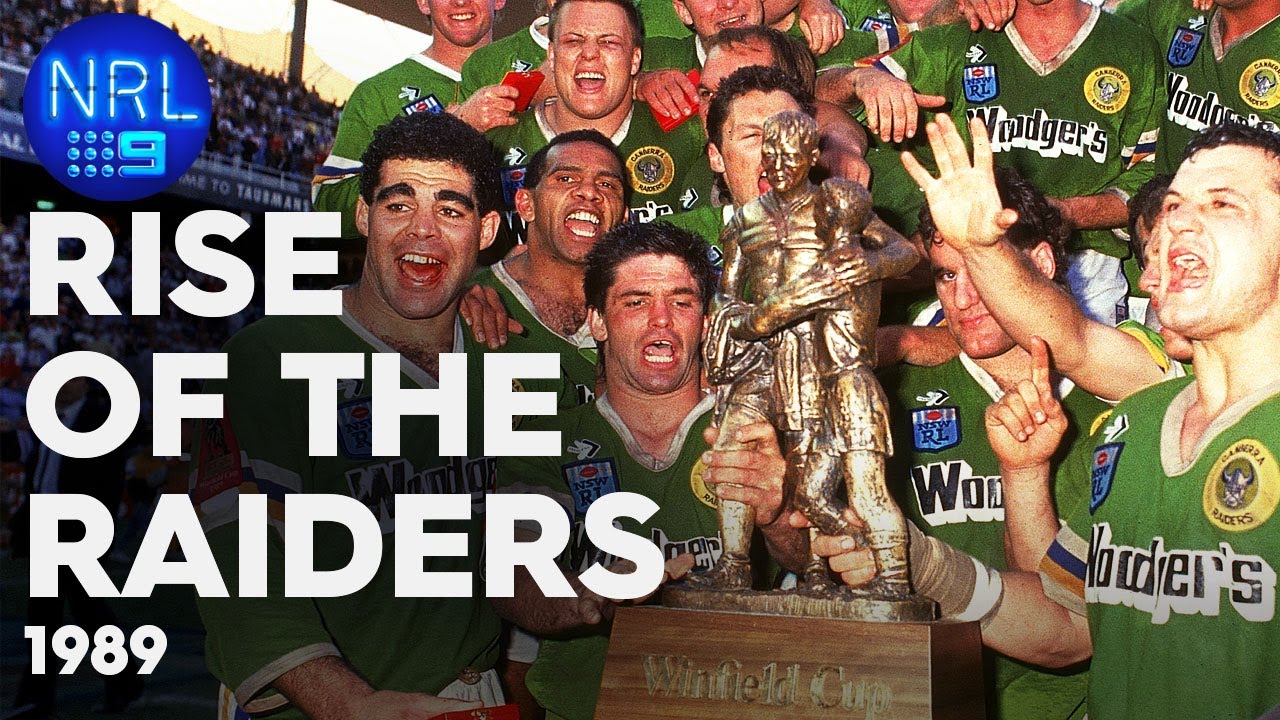 The rise of the Raiders - 1989 Premiers | NRL on Nine - YouTube