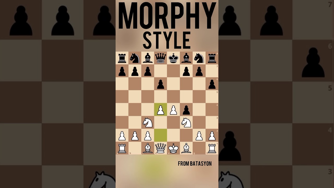 Furious attack in Morphy style in King’s gambit - YouTube