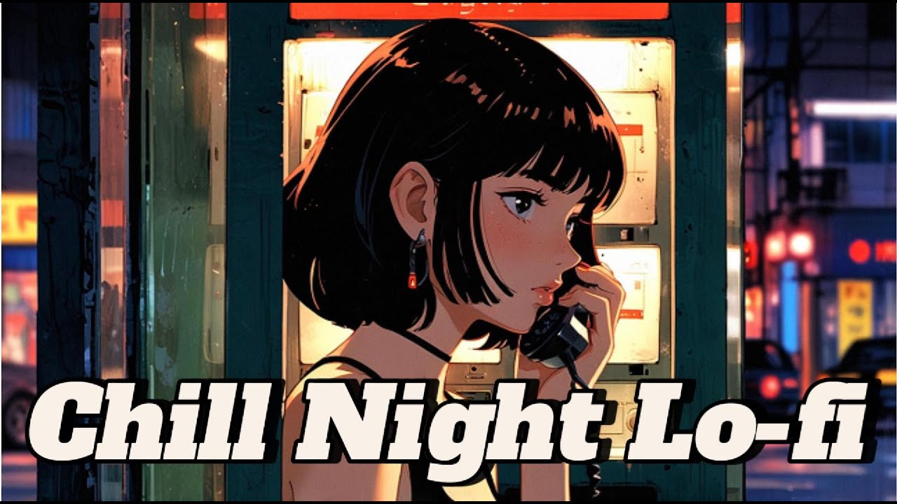 Chill night Old Lo-fi Girl🌙 Let me hear your voice just once📞 / Lofi ...