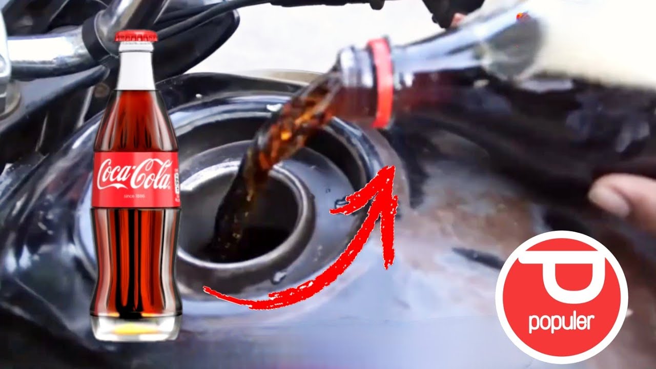 EKSPERIMEN COLA COLA - MOTOR ISI COLA - YouTube