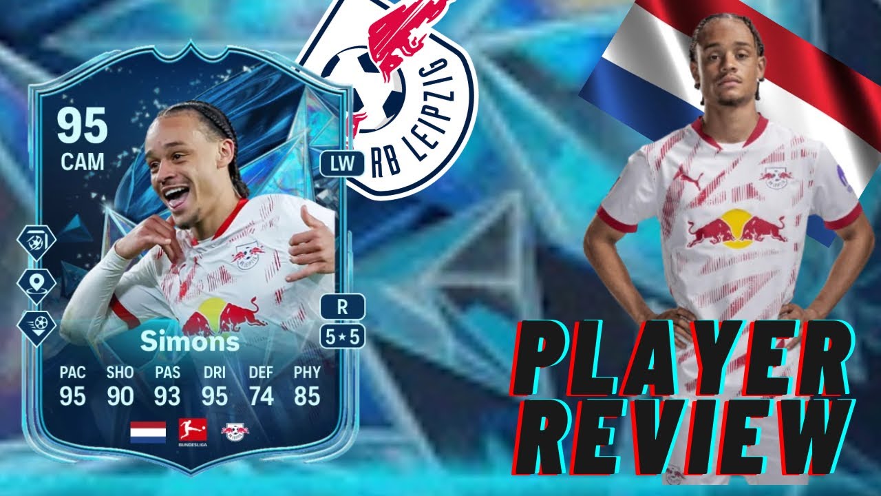 BEST FREE CARD IN FC25! XAVI SIMONS TOTS HONOURABLE MENTIONS PLAYER ...