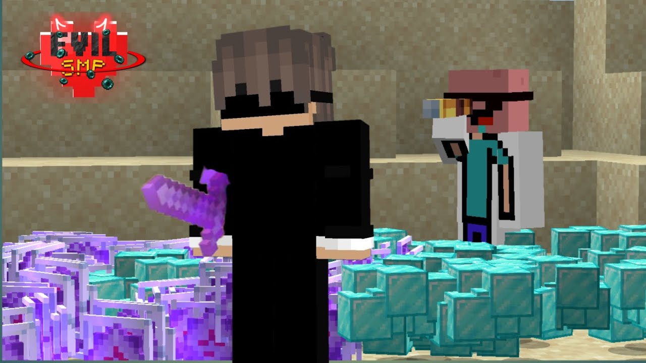 MY FIRST DAY IN EVIL SMP - YouTube