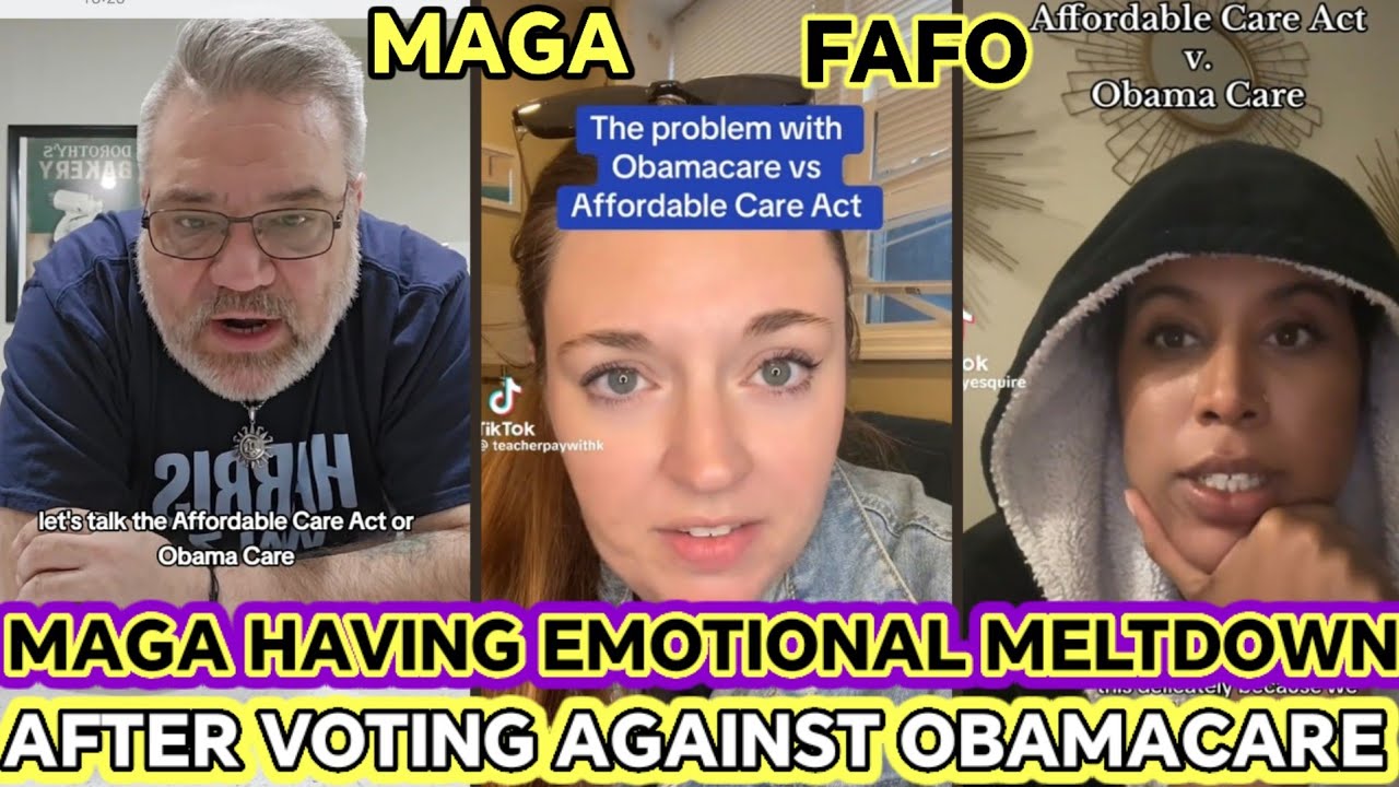 MAGA CRYING OUT as They Are REGRETING About Voting Against OBAMACARE ...
