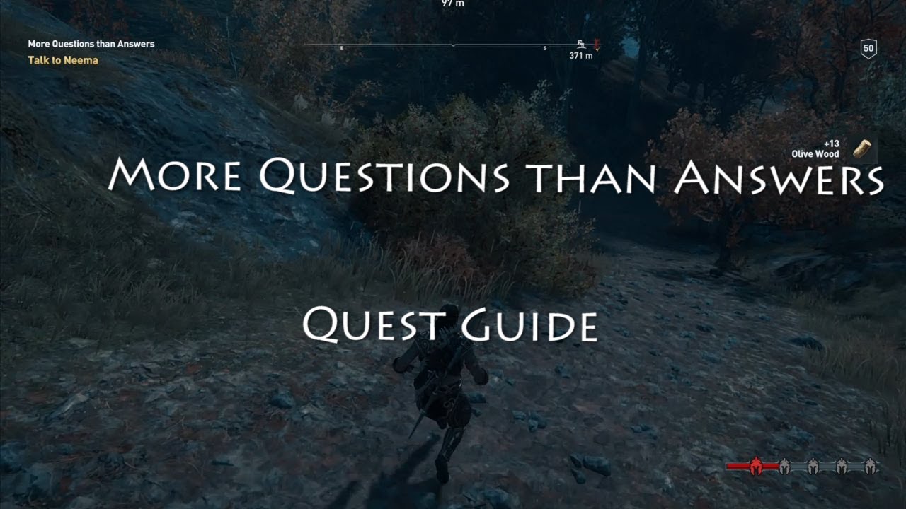 Assassin's Creed Odyssey - More Questions than Answers Quest Guide ...