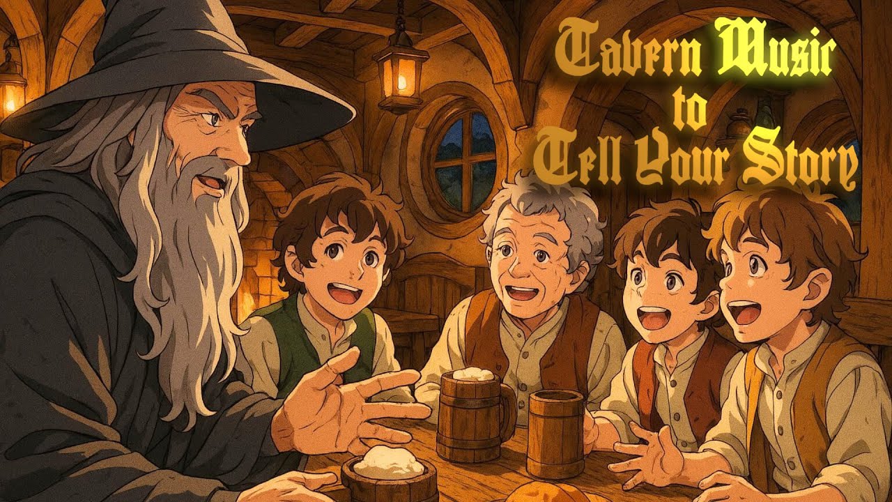 A Wizard’s Tall Tales 🍻 Medieval Fantasy Adventure Music - YouTube