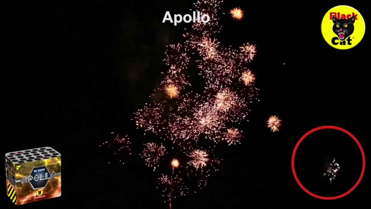 Apollo Firework Cake by Black Cat Fireworks - YouTube