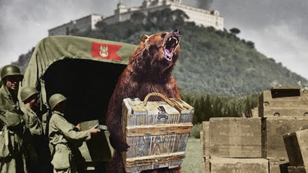 How a bear went to war and became a soldier - YouTube