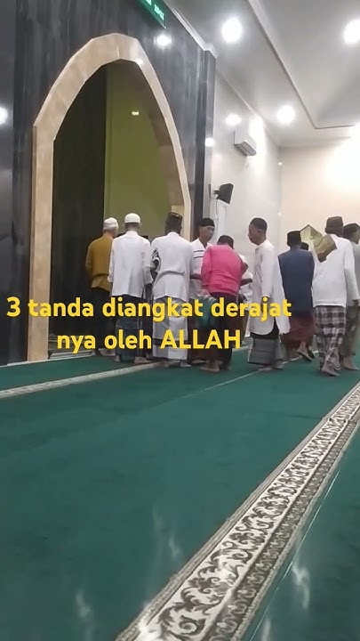 3 TANDA orang diangkat derajatnya oleh ALLAH - YouTube