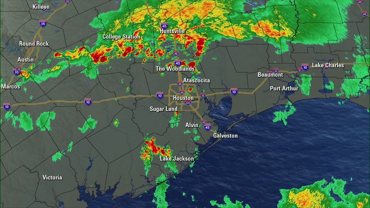#LIVE: Houston-area radar (no audio) - YouTube