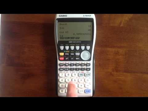 Casio Graphical Calculators: Basics (fx-9860GII, CG-20, CG50) - YouTube