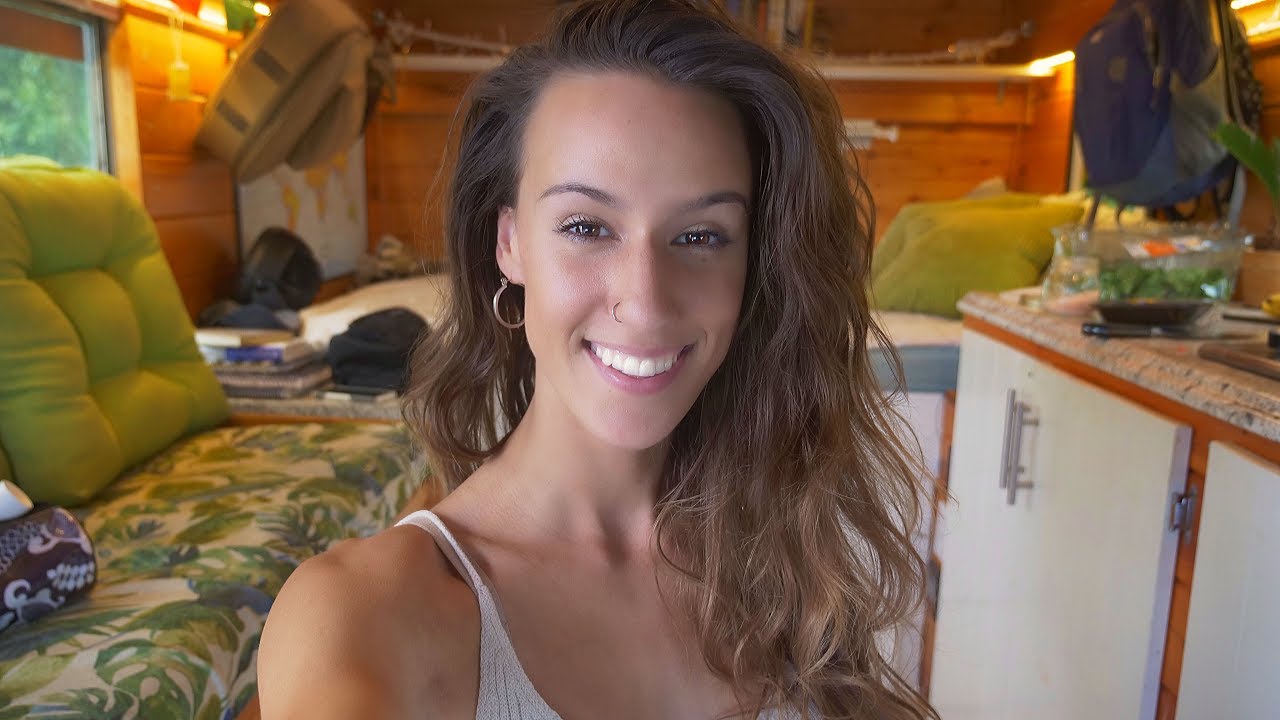 FEMALE VAN LIFE TOUR | welcome to my crib - YouTube