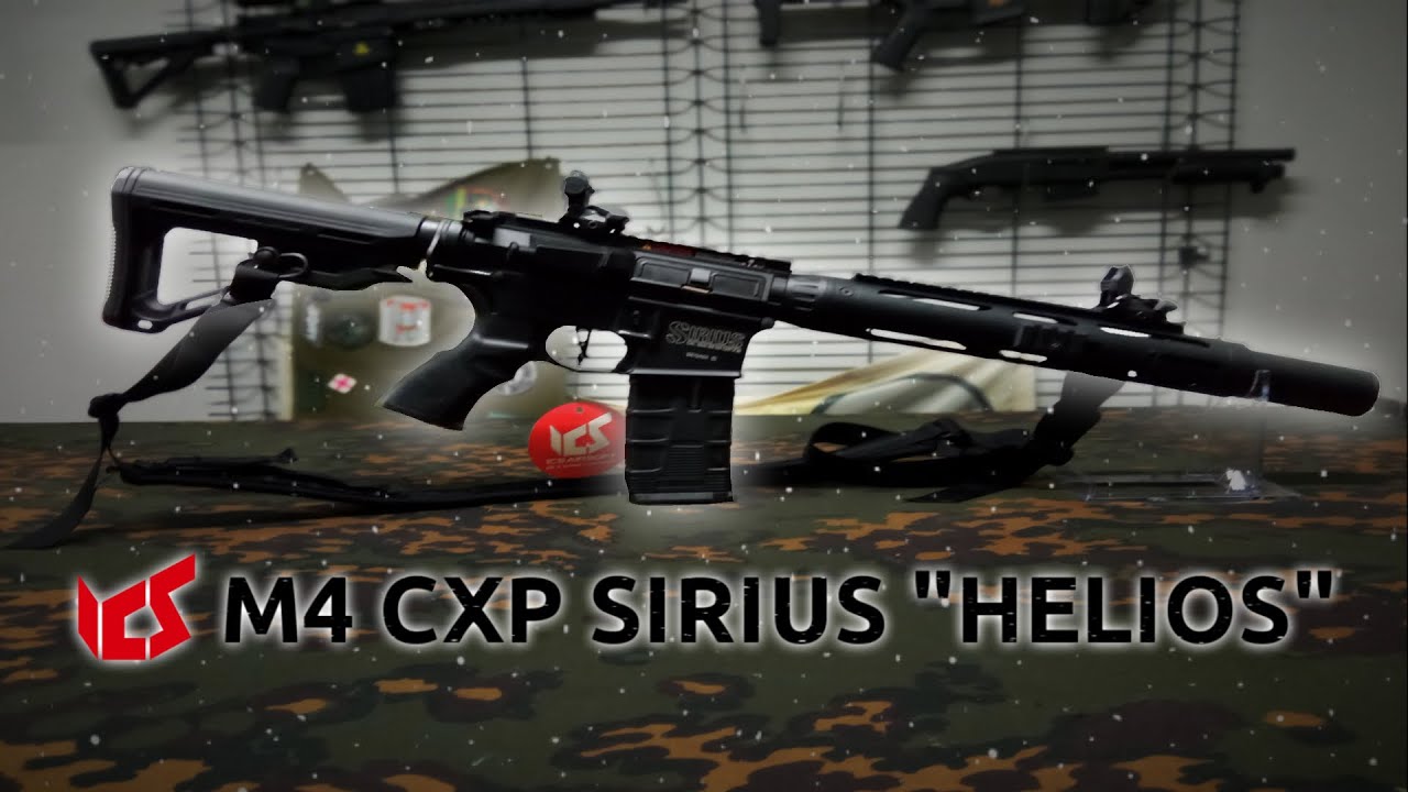 SIRIUS - Atrakcyjna emka od ICS! Recenzja ICS M4 CXP SIRIUS "HELIOS" od Begadi! - YouTube