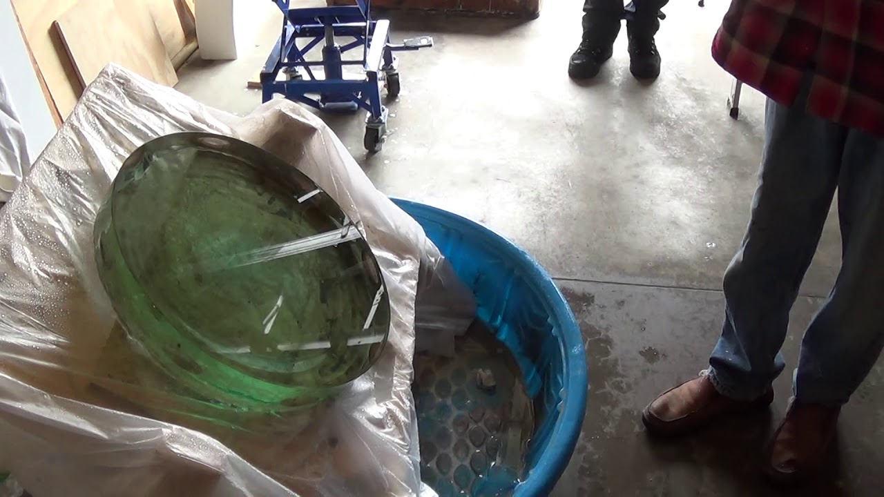 Applying the Tin and Silvering Solutions - YouTube