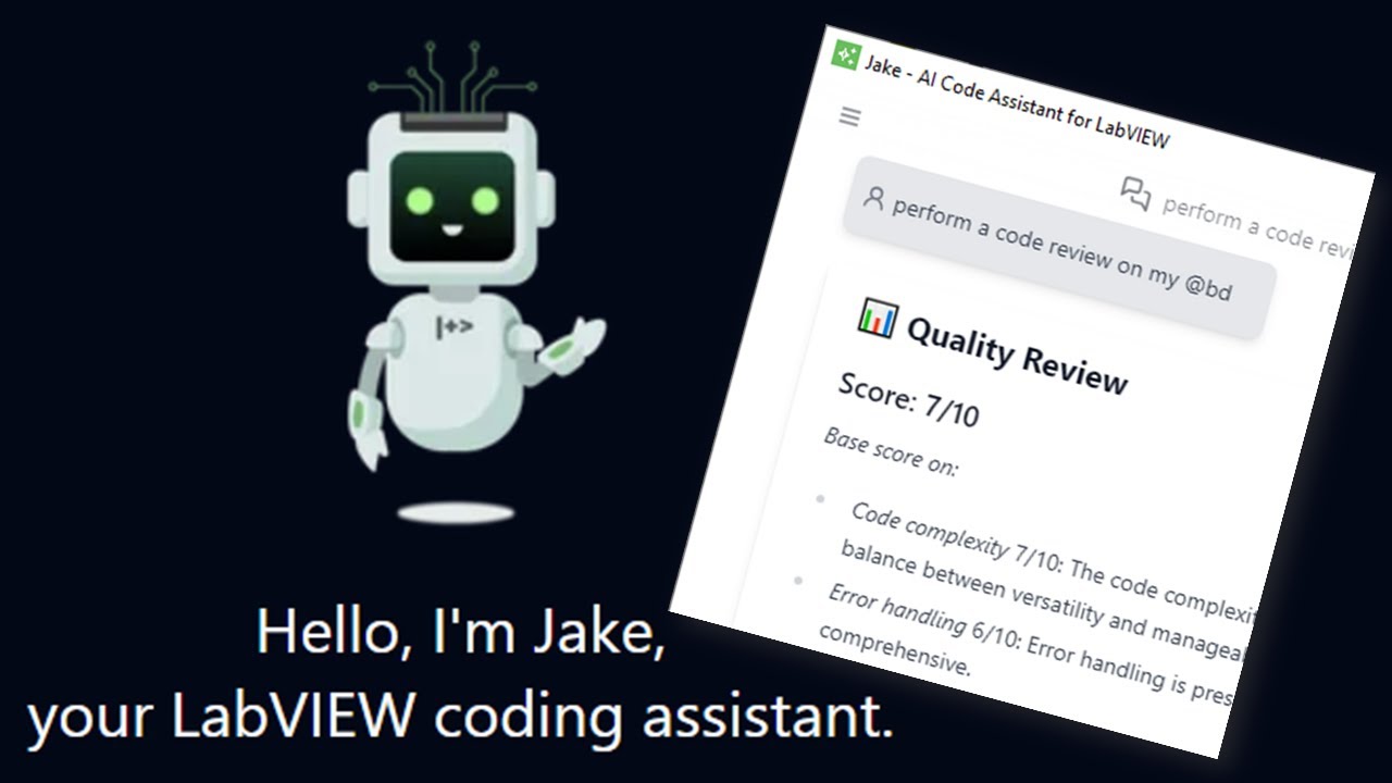AI powered code reviews in LabVIEW using Jake AI - YouTube