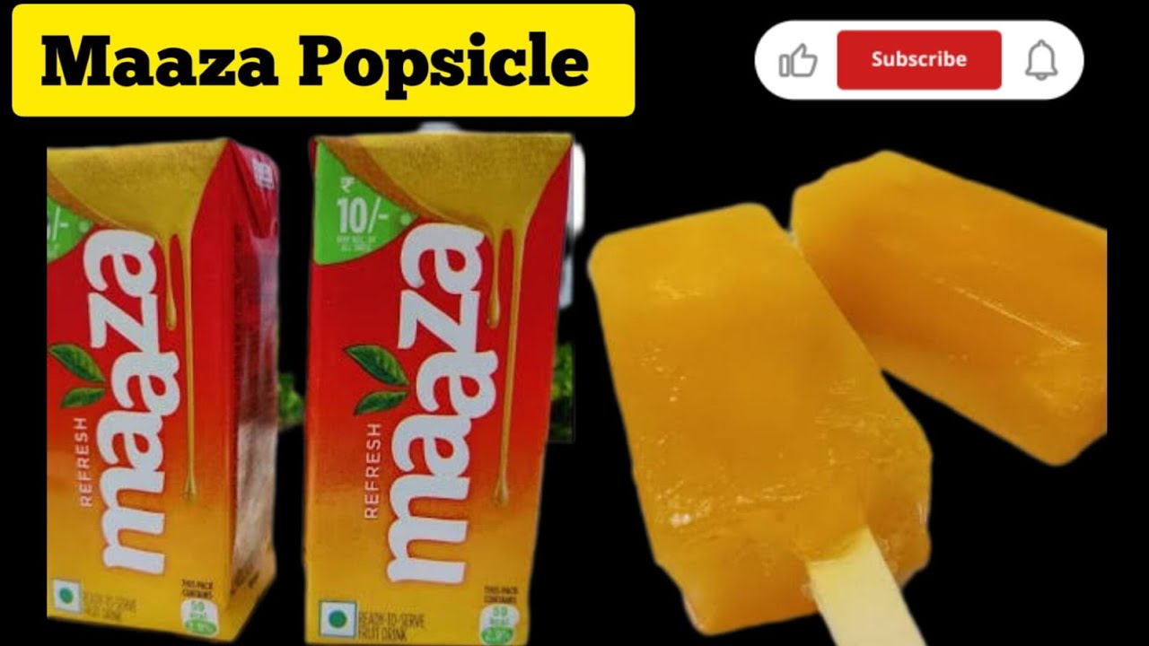 Tasty Mango Ice-cream from Maza | Mango Maza HomeMade Ice-cream| Icecream Hack | Summer Special ...