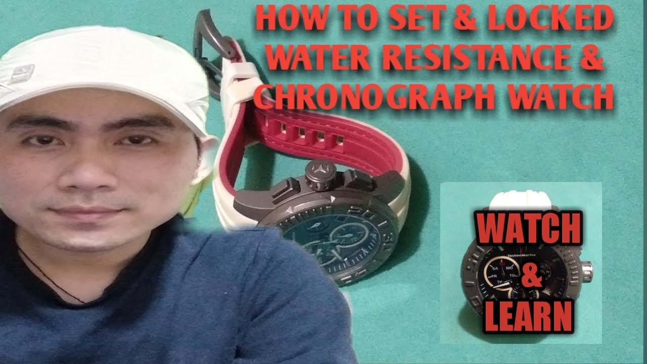 SETTING OF CHRONOGRAPH WATCH #tutorialofchronographwatch - YouTube