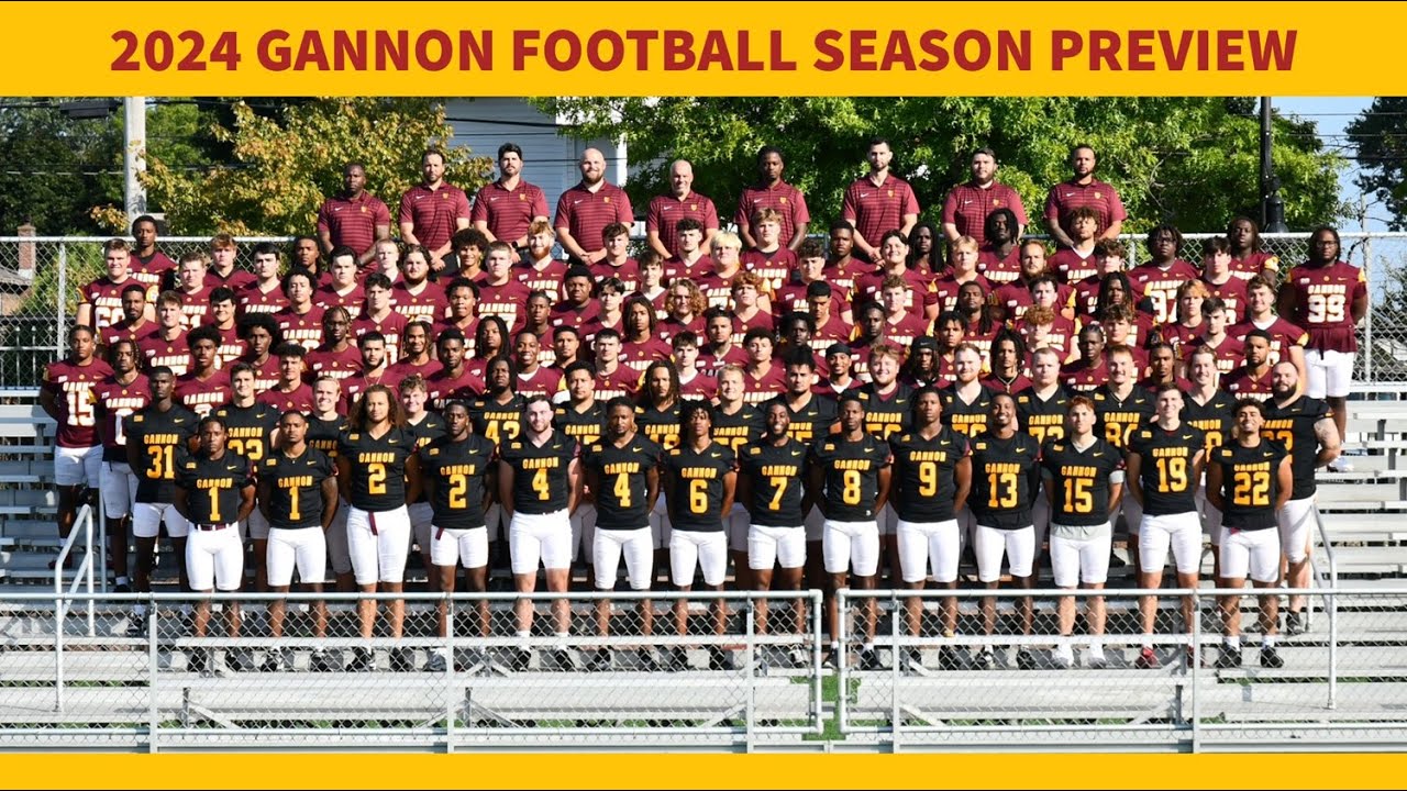 2024 Gannon football season preview - YouTube