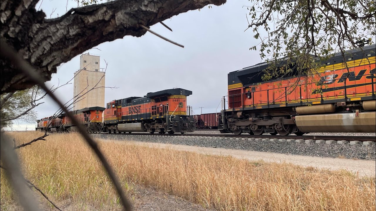 Loads of BNSF Trains on the Transcon! Southern Kansas Railfaning - YouTube