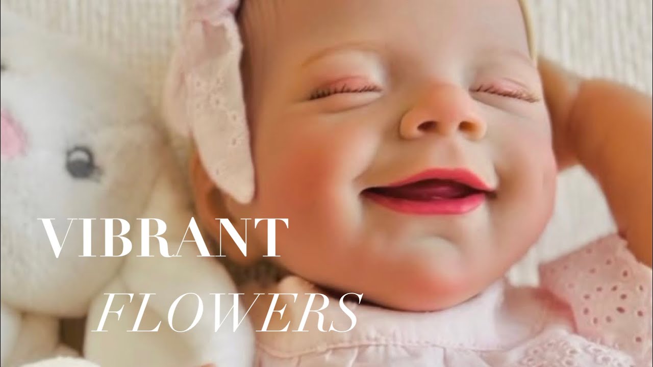 Vibrant Flowers | Most Beautiful Reborn Baby | Part 13 Relaxing Video ...