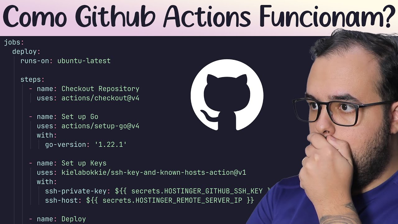 Aprender A Fazer Deploy Com Github Actions Youtube 3925