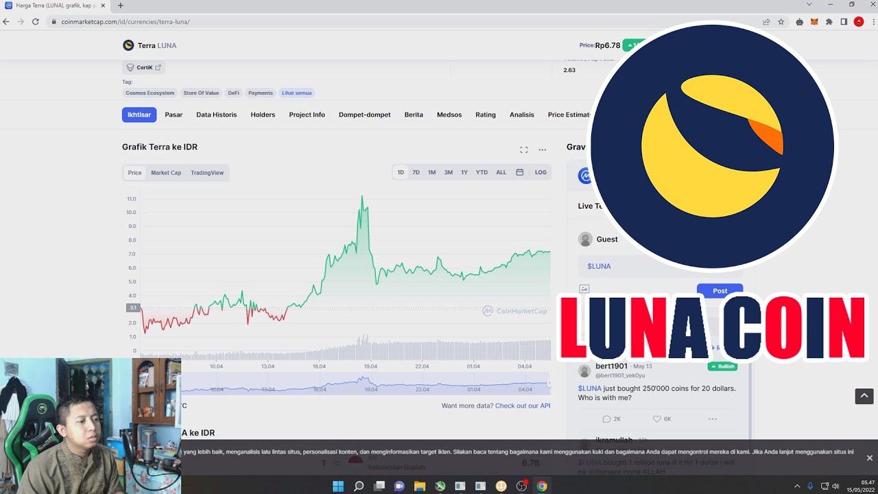 LUNA COIN RUG PULL ! CARA MEMBUAT COIN ATAU TOKEN CRYPTO RUG PULL ...