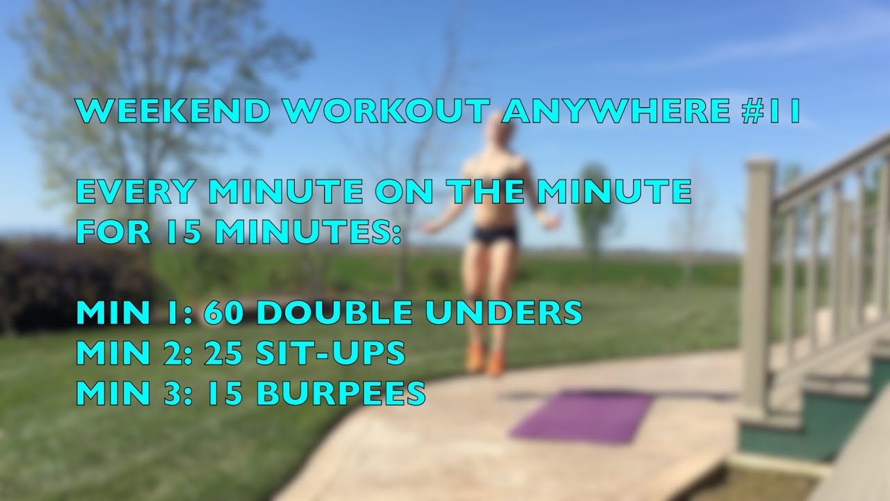 Weekend Workout Anywhere #11 - YouTube