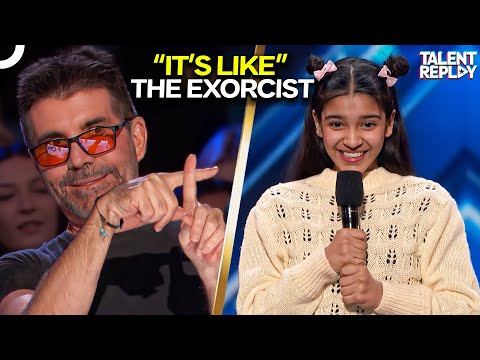 13-Year-Old Looked So Innocent... Then She Turned Into A MONSTER! | America's Got Talent