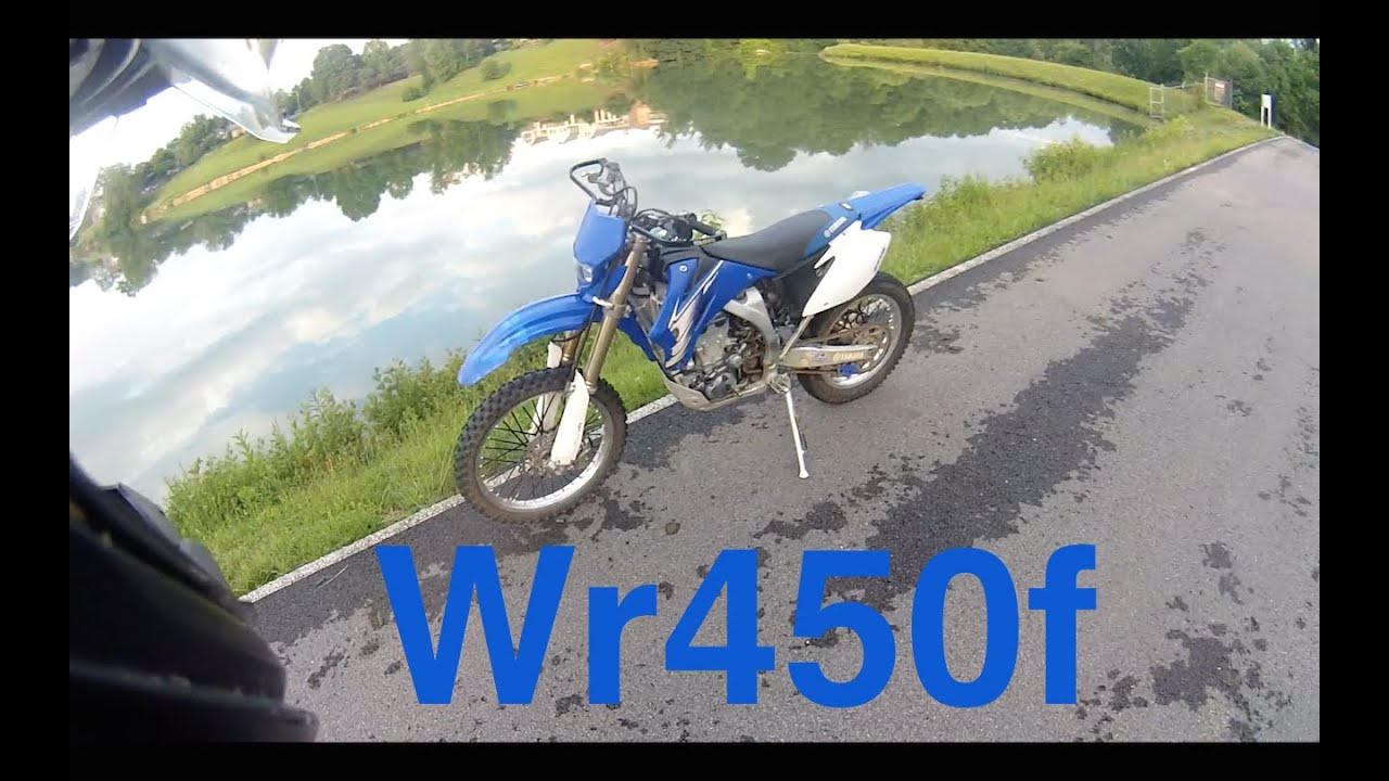 07 Wr450f Walk Around and First Ride - YouTube