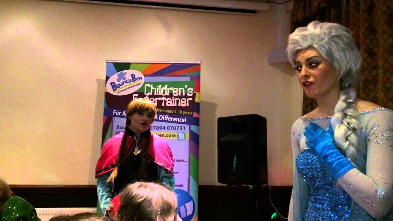 FROZEN - For The First Time in Forever (Anna & Elsa) - YouTube