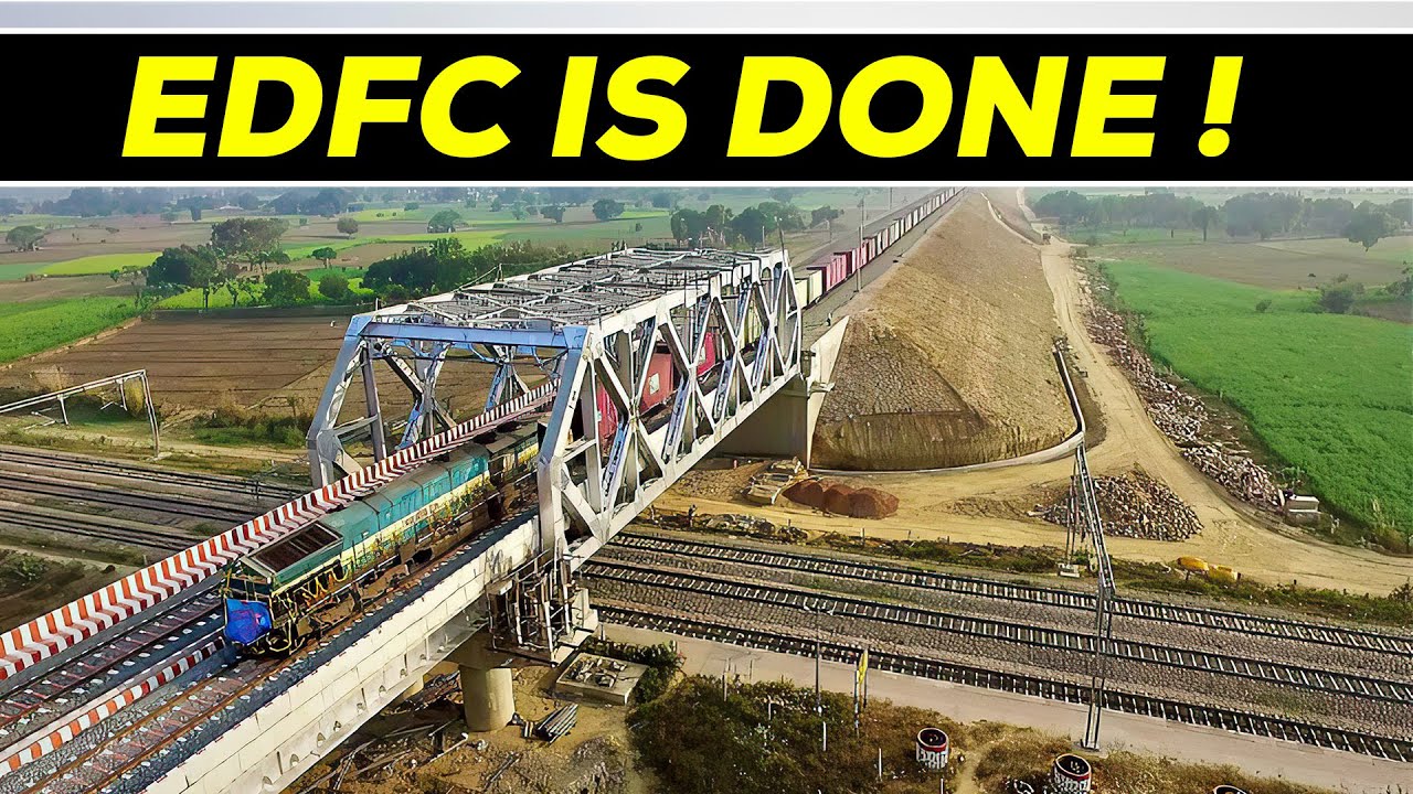 Eastern Dedicated Freight Corridor is Almost Complete ! - YouTube