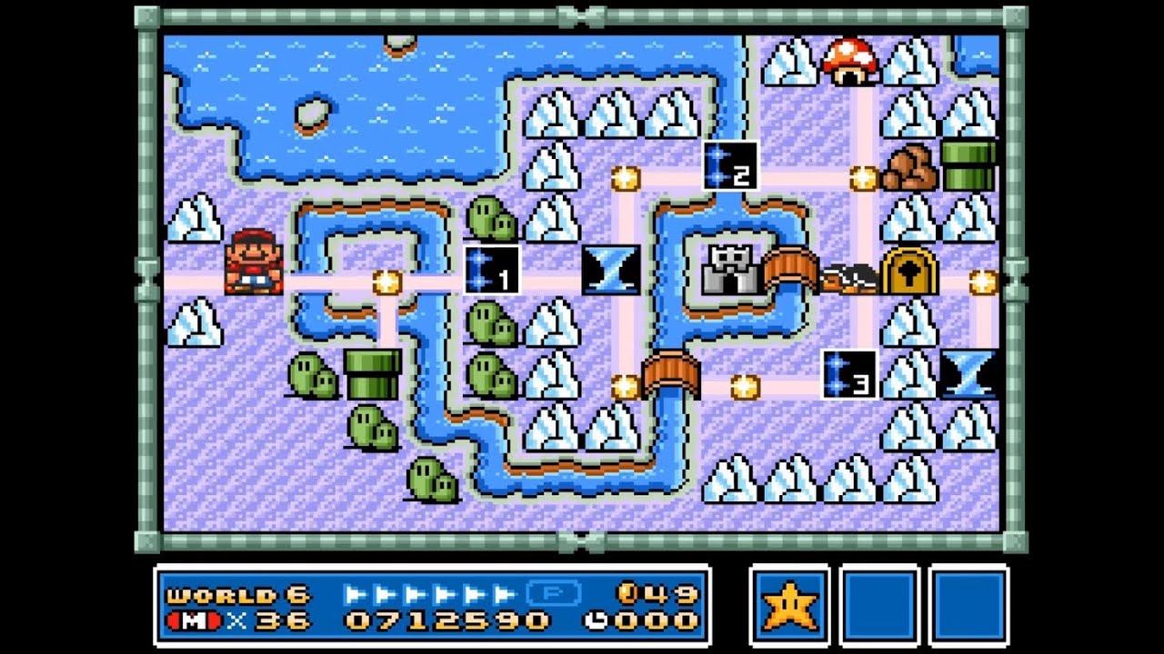 Super Mario Bros 3 World 6 | Super Mario All Stars Version | SNES - YouTube