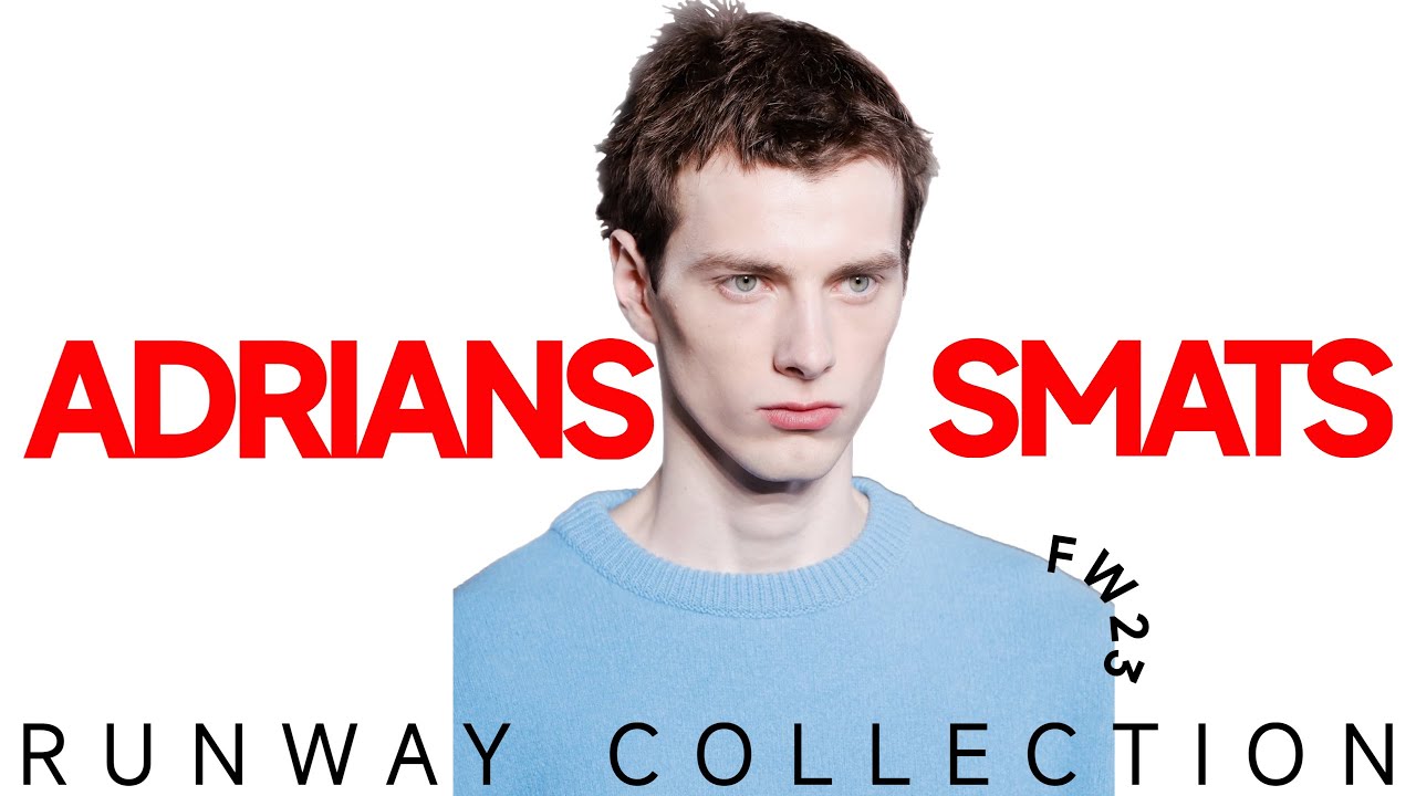 Adrians Smats | Latvian Male Model Adrians Runway Collection FW23 (new ...