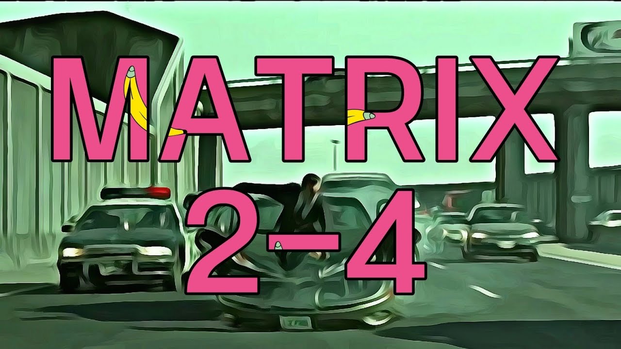 The Matrix Reloaded (2003)- Freeway Fight scene reverse - YouTube