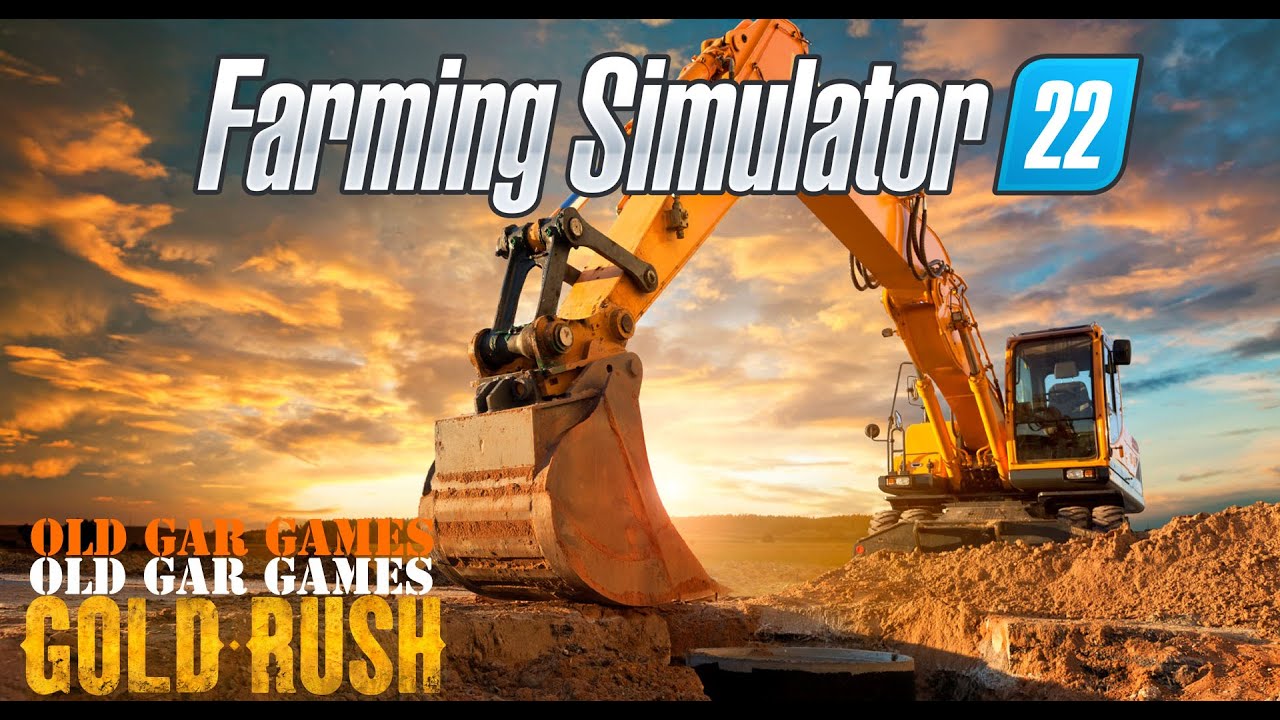 Farming Simulator 22 - Gold Rush: Золото в лесу #2 Золотодобыча. Много ...