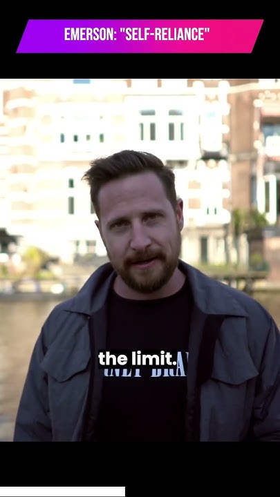 Emerson’s “Self Reliance” - YouTube