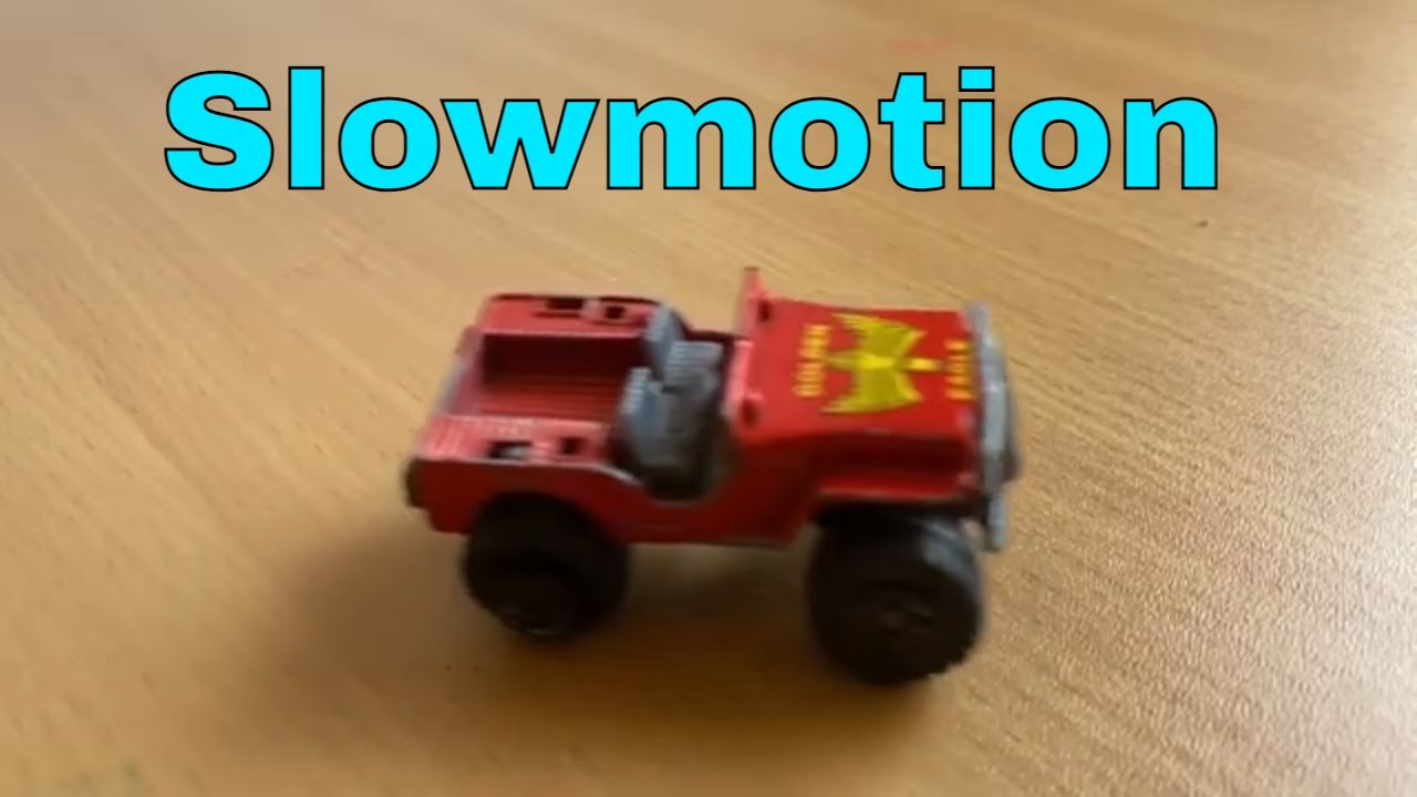 Everyday Things Slow Motion | Toy Car - YouTube