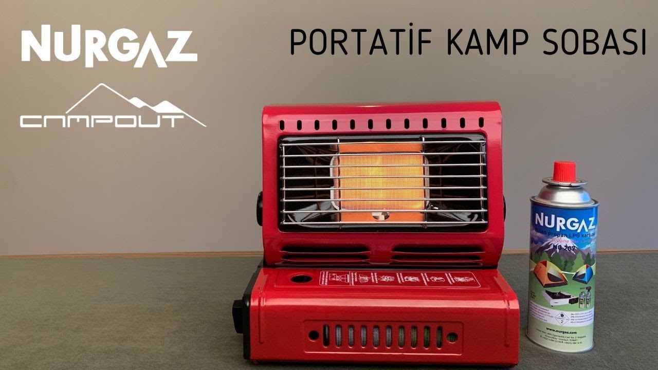 NURGAZ PORTAFİF KAMP SOBA TANITIM - YouTube