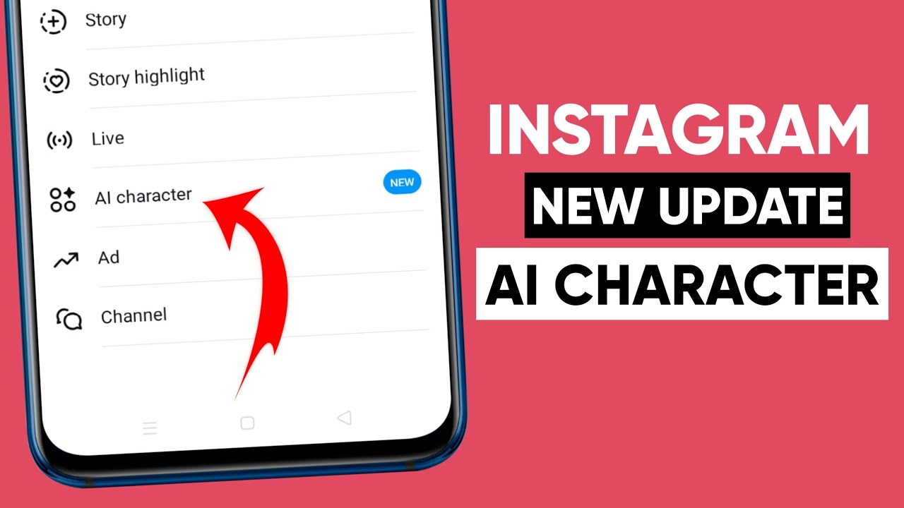 Instagram AI Character feature || Instagram new update || Create AI ...