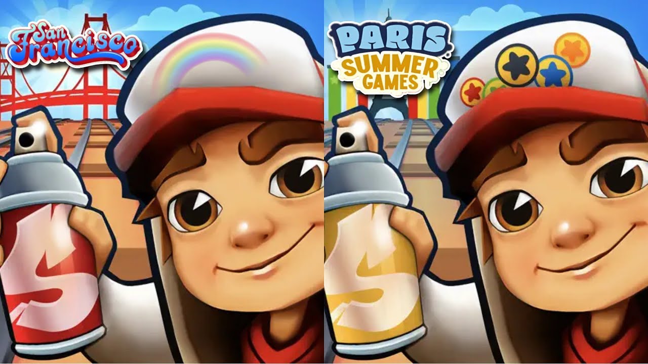SUBWAY SURFERS PARIS SUMMER GAMES 2024 VS SAN FRANCISCO 2024 - YouTube