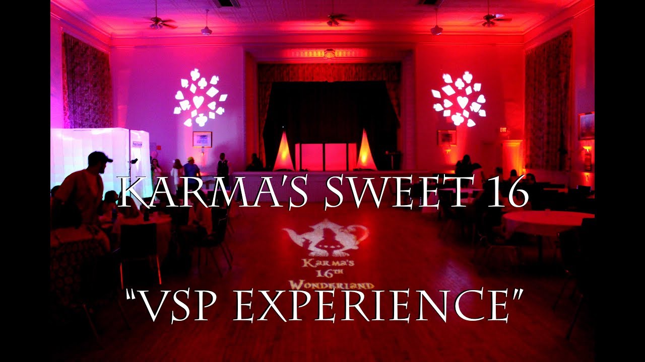 Karma's Sweet 16. Alice in Wonderland Themed. LED Lighting. Custom ...