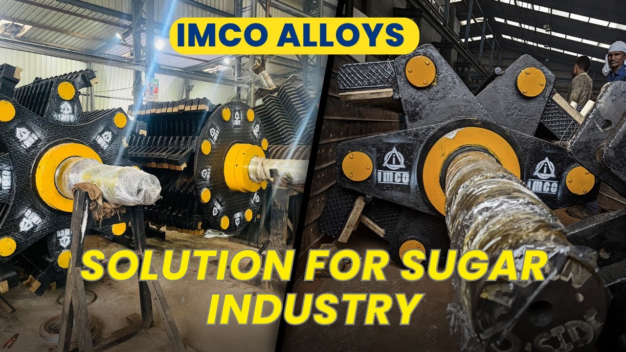 IMCO Alloys: Excellence in Sugar Milling Components - YouTube