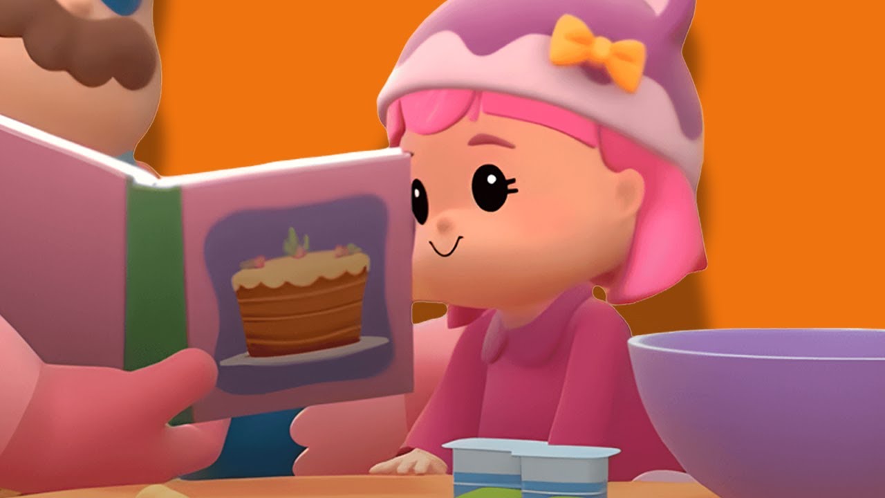 baking a birthday cake | Hero Dad | Cartoon for Toddlers and Children ...