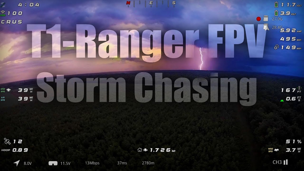 Chasing Storms with the T1-Ranger and Walksnail - YouTube