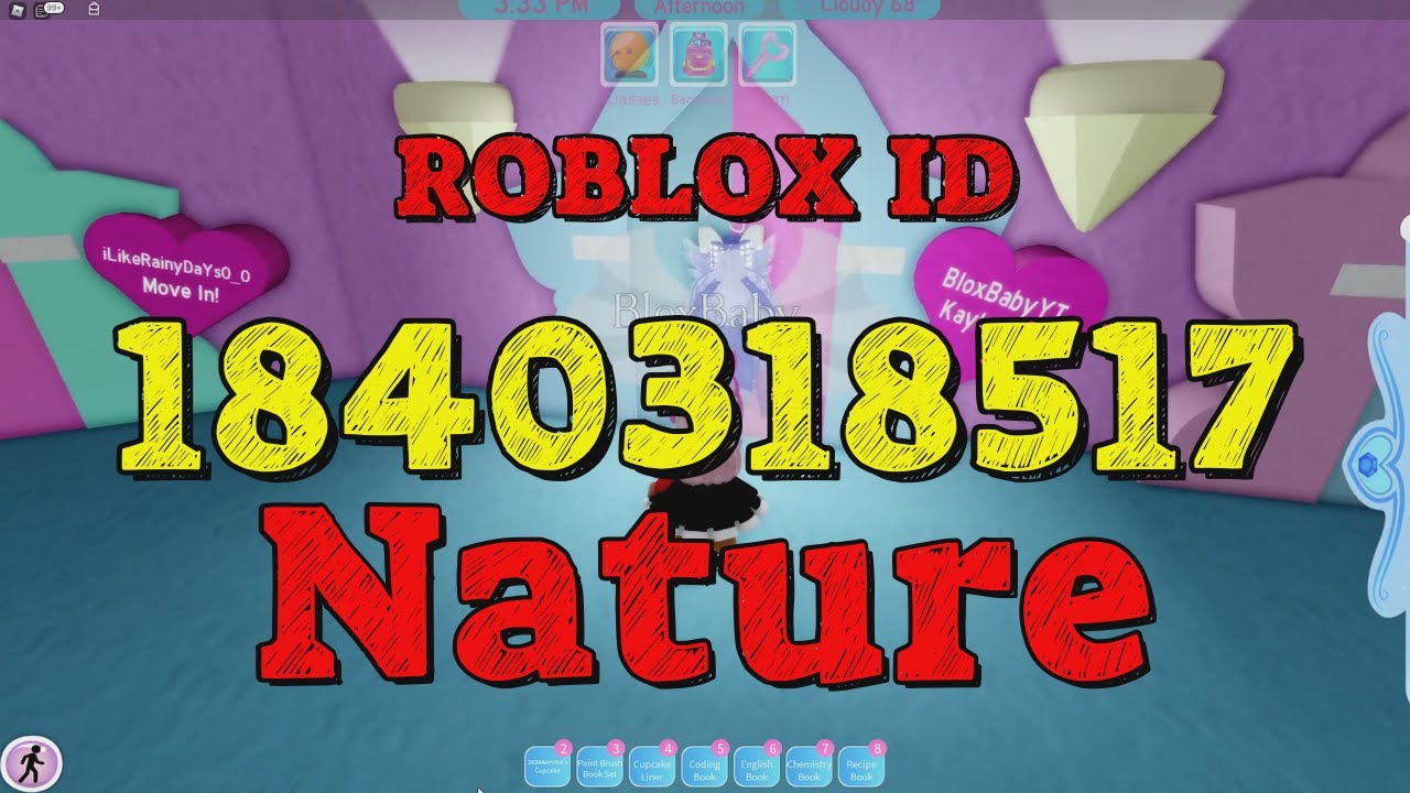 NATURE Roblox Song Codes - YouTube