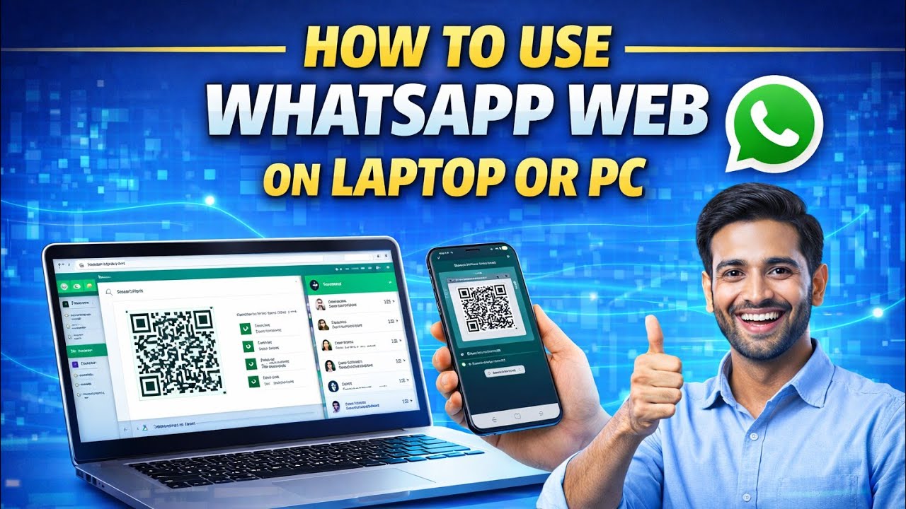 How to Use WhatsApp Web on Laptop or PC | Complete Step-by-Step Guide ...