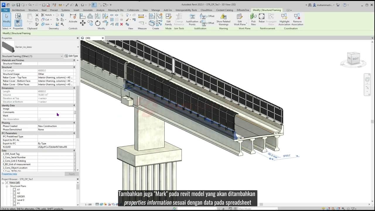 Dynamo Script - Input Revit Properties Information (LOIN) from Spreadsheet - YouTube