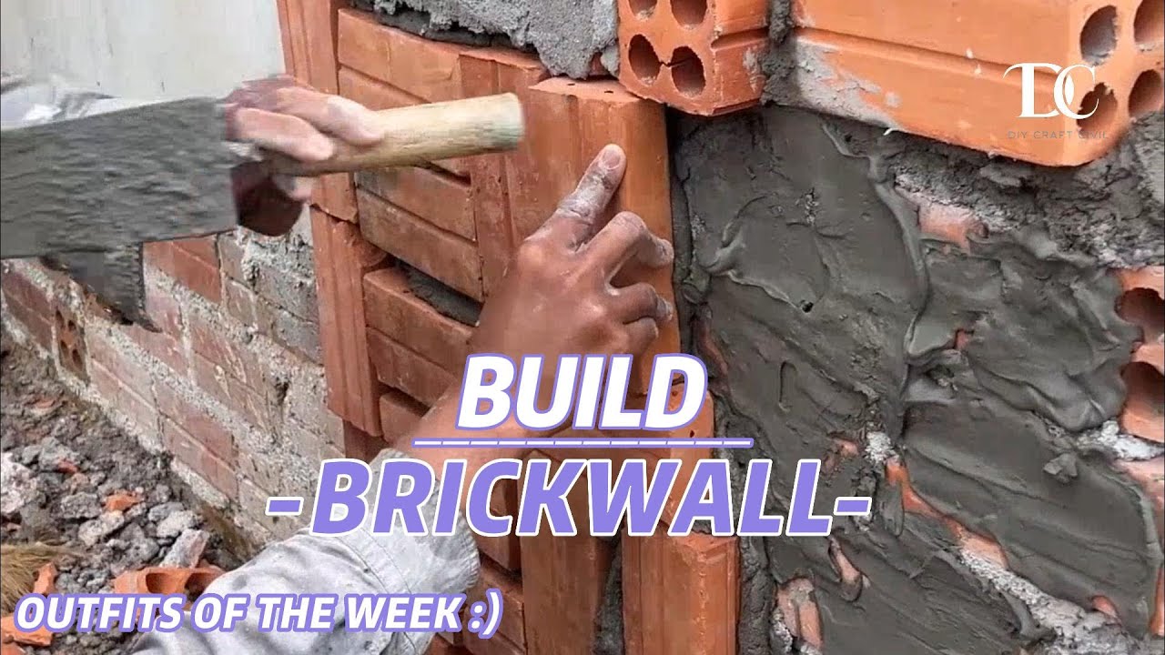Skills To Build Brick Walls - YouTube