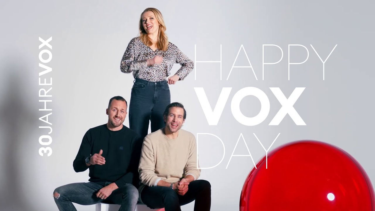 Happy Birthday, VOX! VOX feiert Jubiläum - YouTube